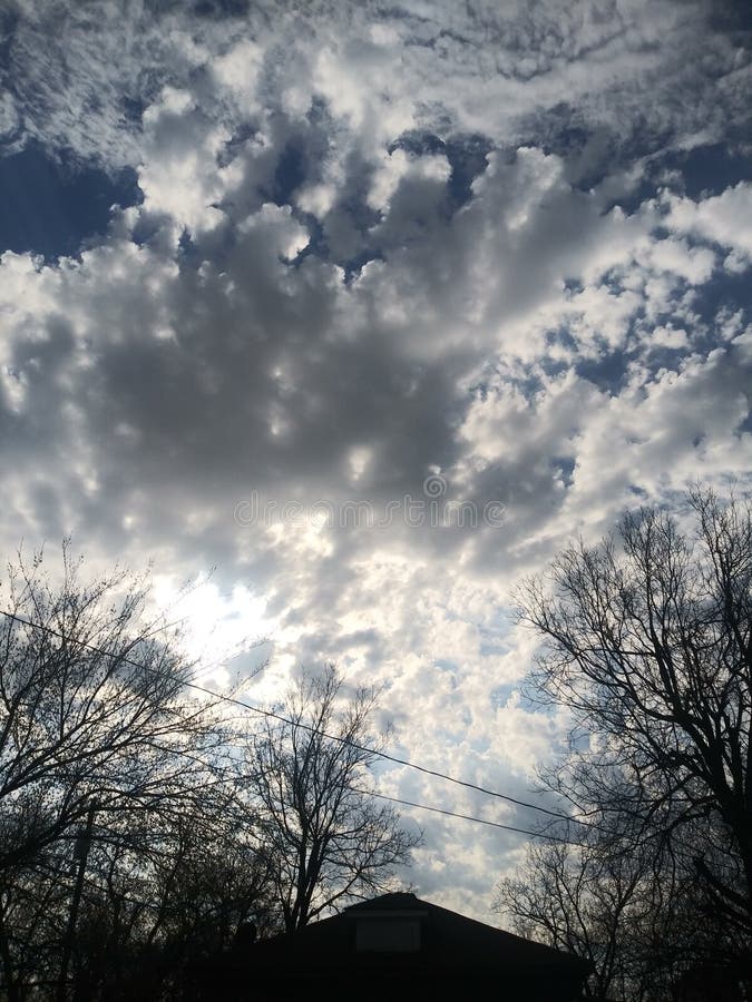 Pretty Clouds stock image. Image of pretty, daytime - 143424191