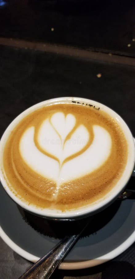 Pretty coffee flower editorial stock image. Image of saucer - 182195089