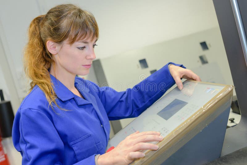 It Technician in the Data Center Stock Photo - Image of datacenter ...