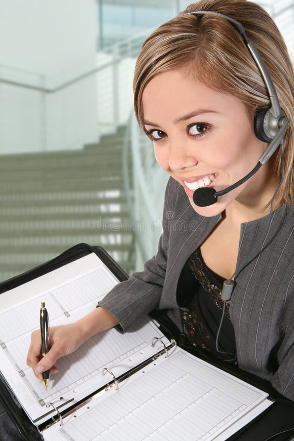 Customer Service Woman stock image. Image of american - 2784175