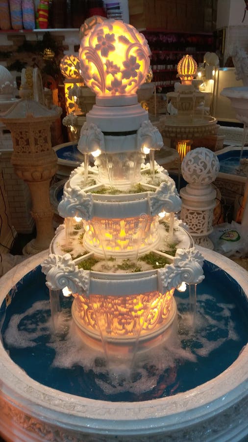 Antique water fountain editorial photography. Image of white - 146483352