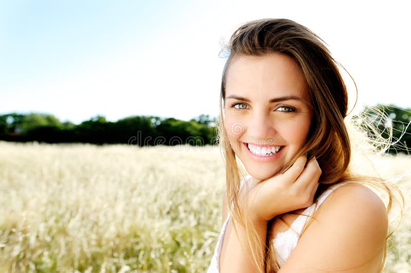 Pretty cute portrait stock image. Image of gorgeous, girl - 22774363