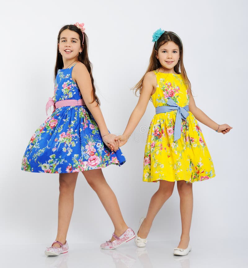 Pretty dancing girls stock photo. Image of posing, bright - 66038676