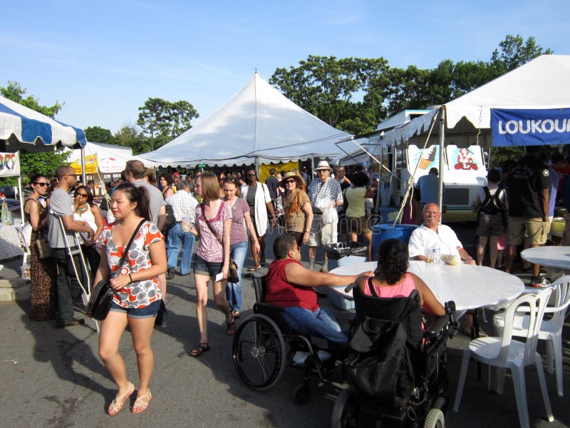 Pretty Day at the Festival editorial photo. Image of greek - 24887351