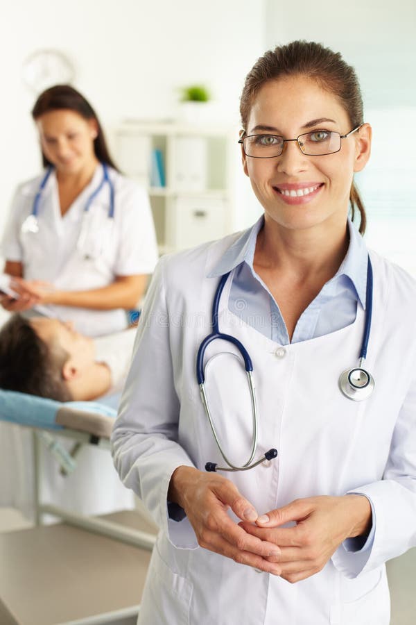 Pretty doctor stock photo. Image of confident, executive - 27879664