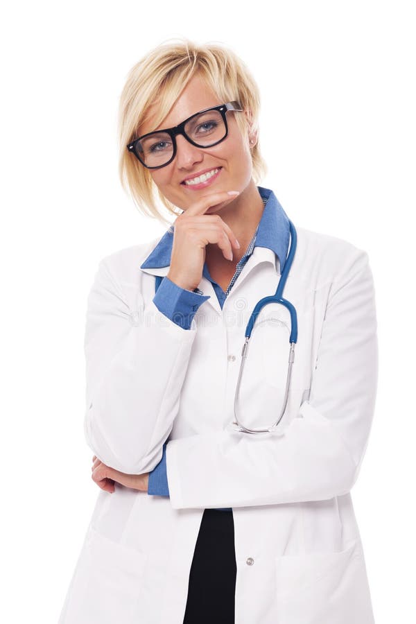 Pretty doctor stock photo. Image of healthcare, cheerful - 33127054