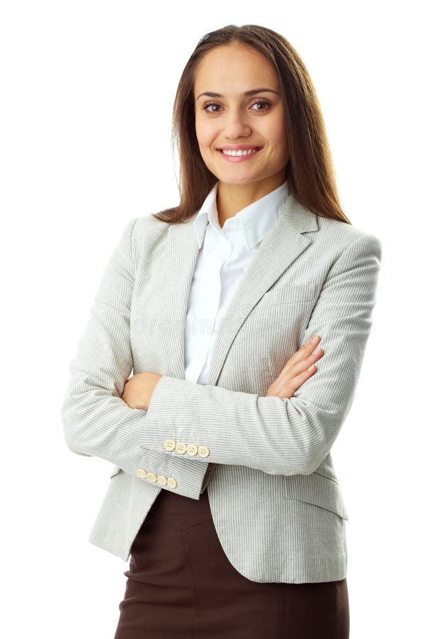 Pretty employer stock photo. Image of contemporary, confident - 24514488