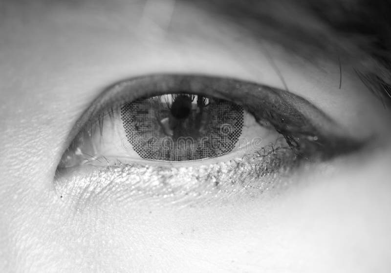 Pretty eye stock image. Image of background, abstract - 12186781