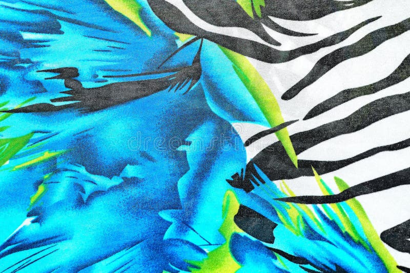 Pretty Floral Fabric Abstract Pattern Texture Background Stock ...