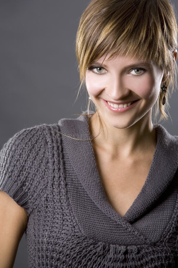 Pretty face stock photo. Image of scottish, adult, beauty - 8387046