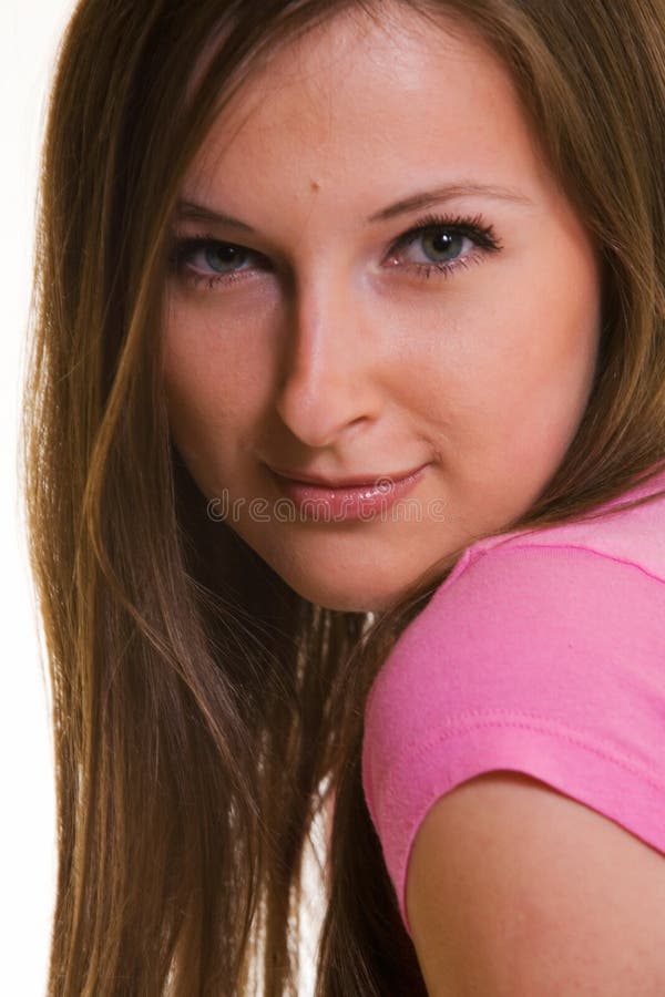 Pretty face stock image. Image of looking, person, eyes - 2410181