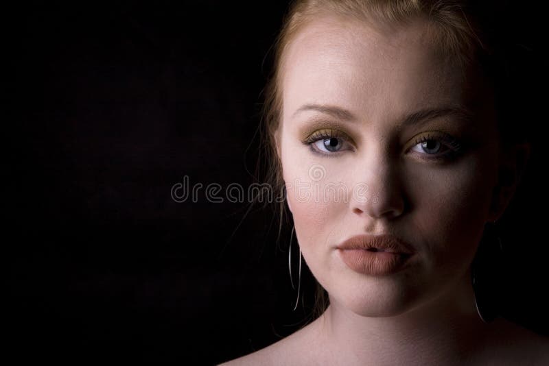 Pretty face stock image. Image of skin, woman, hairstyle - 2483461