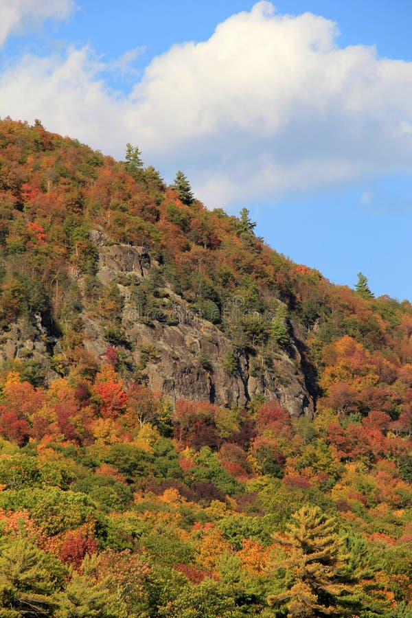 Pretty Fall Day in the Mountains Stock Image - Image of sunny, calm ...