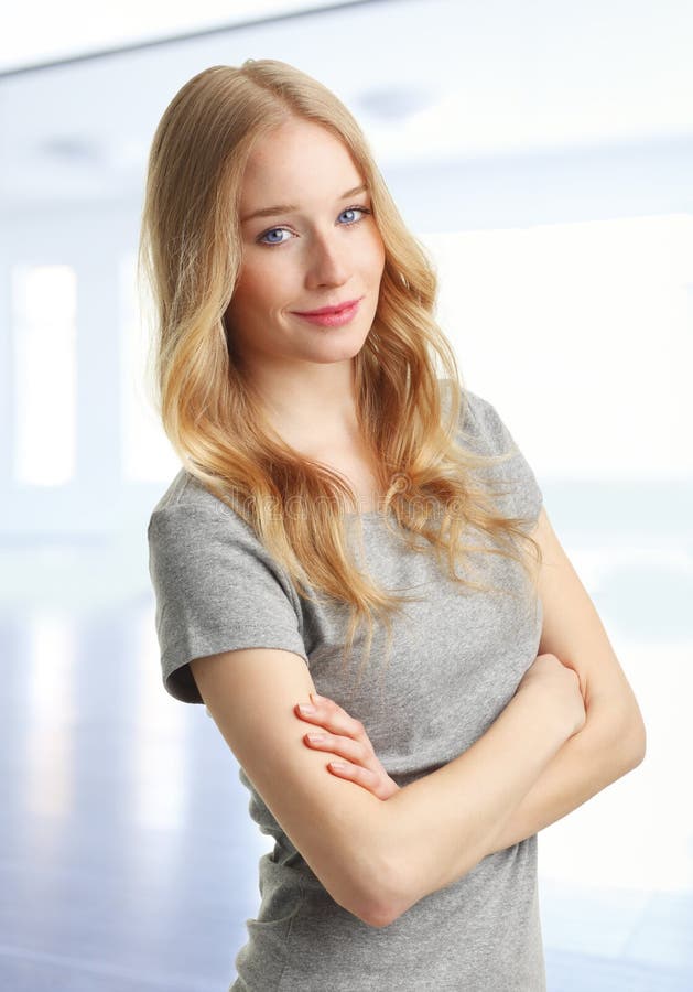 Pretty female student stock photo. Image of standing - 30617414