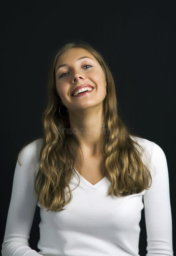 A pretty girl stock image. Image of model, happy, sensuality - 11276355