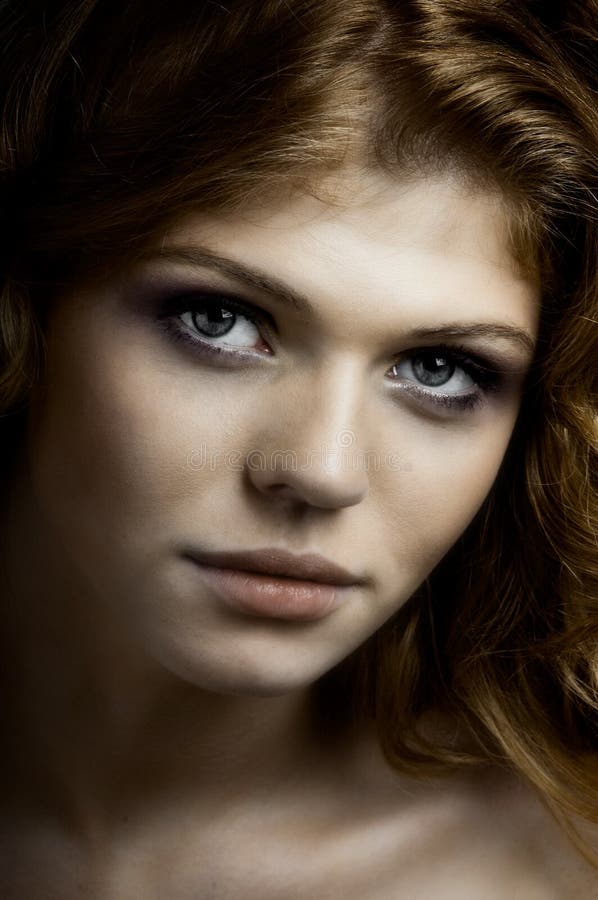 Pretty girl stock image. Image of haired, magnificent - 23383025