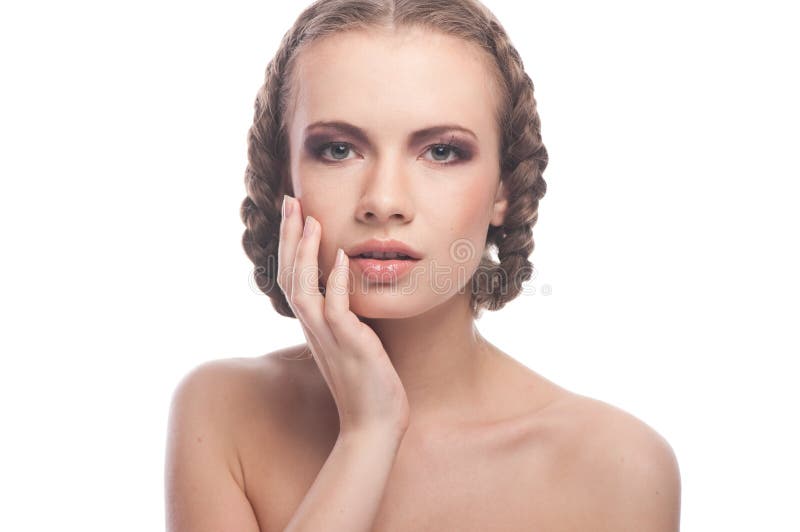 Pretty girl stock photo. Image of looking, closeup, care - 24100096