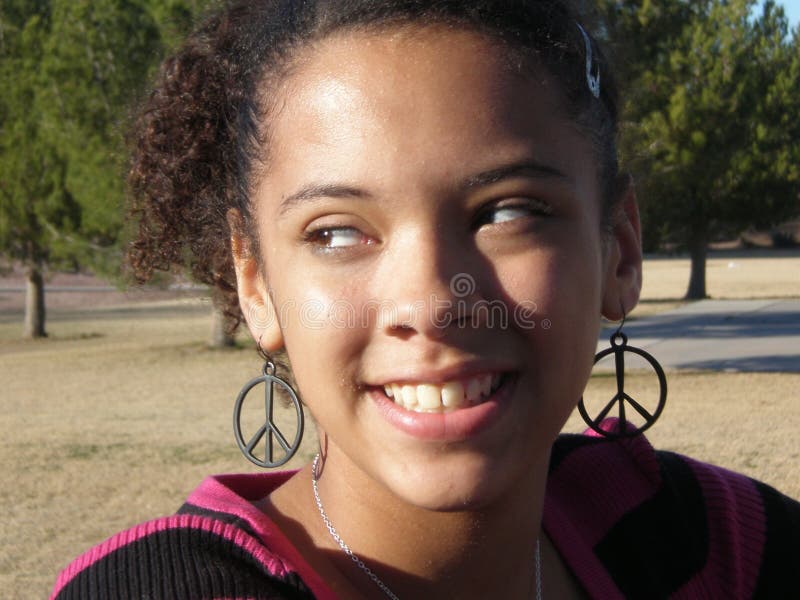 Pretty girl stock photo. Image of smiles, sweet, girl - 8145054