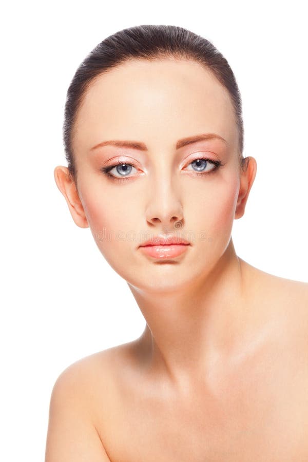 Pretty Girl Looking at Camera Stock Photo - Image of female, face: 27611718