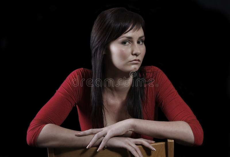 Pretty Girl In Red Top Picture. Image: 2965356