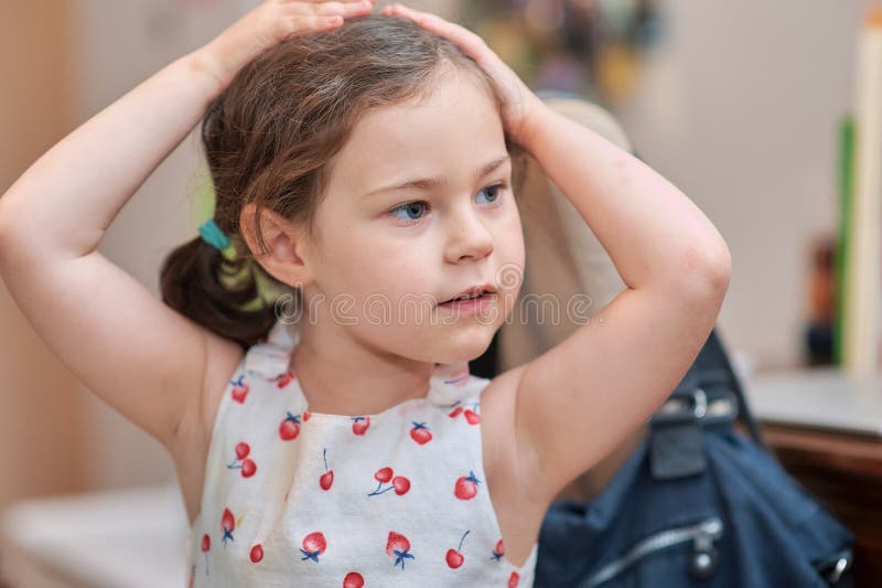 Pretty Girl Talking while Eating Dinner Stock Image - Image of growing ...