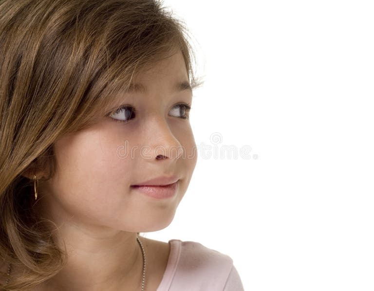 162 Pretty Girls Side Profile Face Stock Photos - Free & Royalty-Free ...