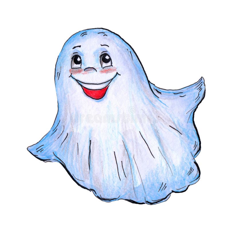 Smile Ghost Icon, Simple Style Stock Vector - Illustration of frighten ...