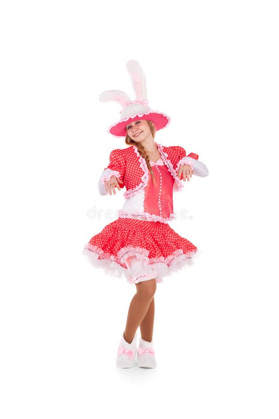 Pretty hare stock image. Image of body, caucasian, costume - 22339245