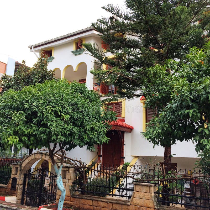 Pretty House in Antalya, Turkey Stock Image - Image of sweet, stilllife ...