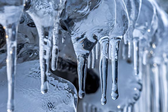 A pretty icicle frame stock illustration. Illustration of element ...