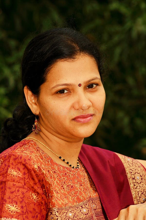 A Simple Indian Punjabi Woman Stock Image - Image of simple ...