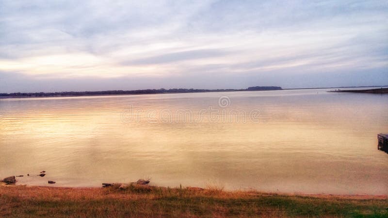 Pretty Lake in Fall in Quebec, Canada, on a Very Sunny Day Stock Image ...
