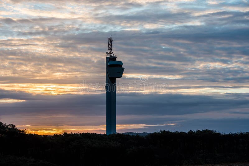 Semaphore of Messanges in the South West of France Stock Photo - Image ...