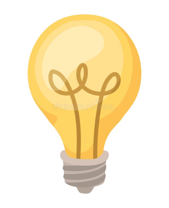 Pretty light bulb stock vector. Illustration of design - 231024279