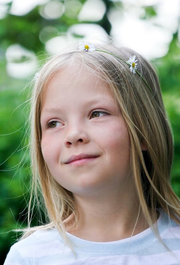 Pretty little girl stock photo. Image of beautiful, outdoor - 14066876