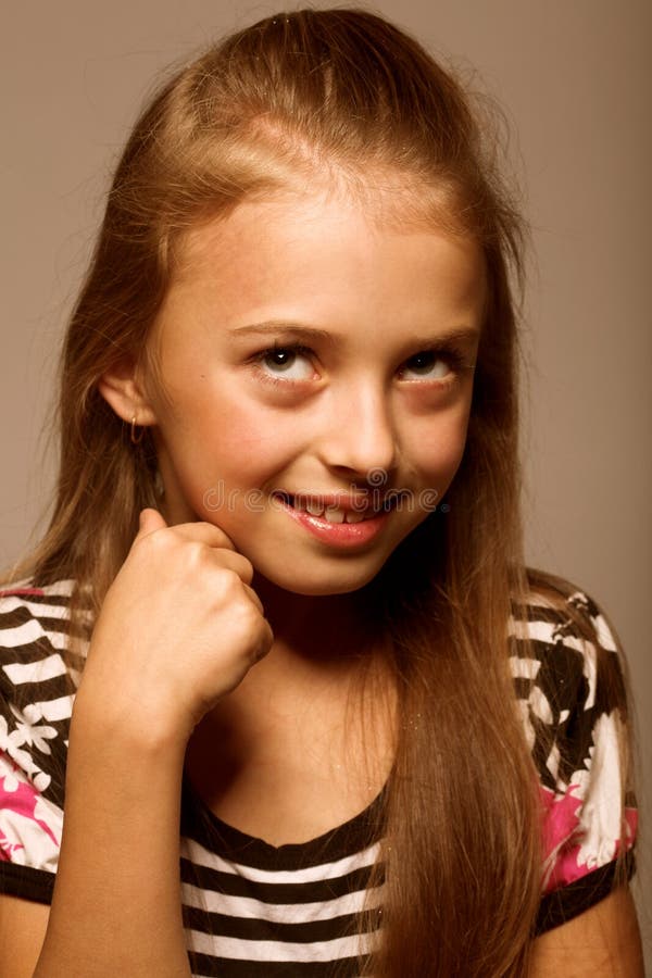 Pretty little girl stock photo. Image of happy, healthy - 67833880