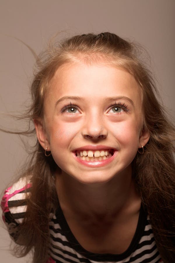 Pretty little girl stock photo. Image of caucasian, portrait - 5303804