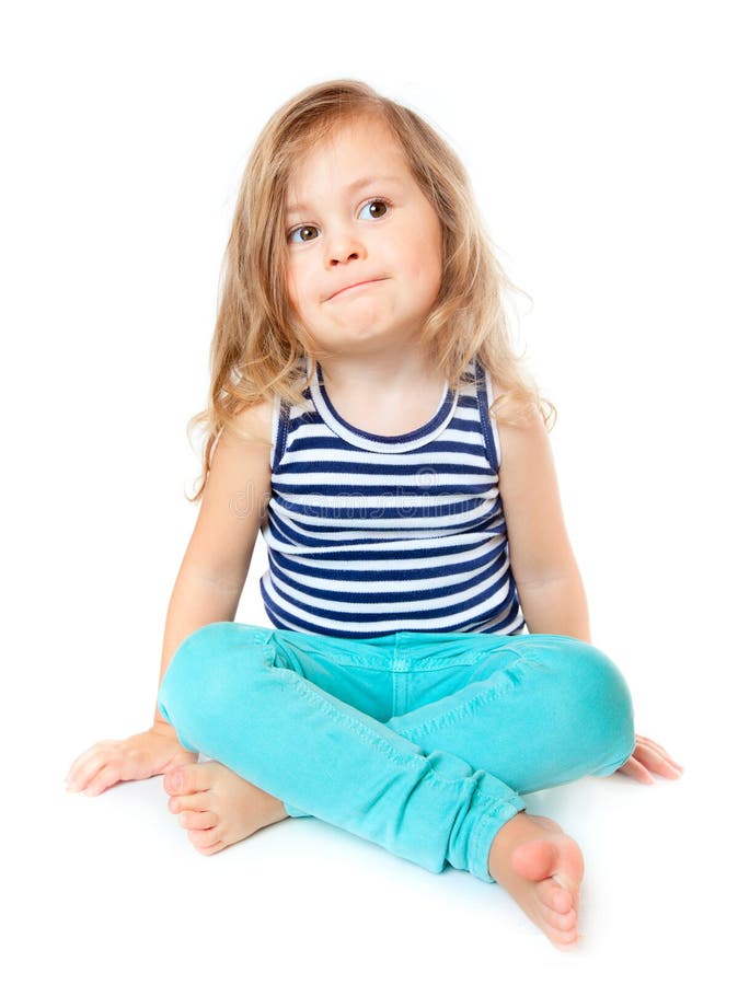 Pretty little girl stock image. Image of person, joyful - 70139029