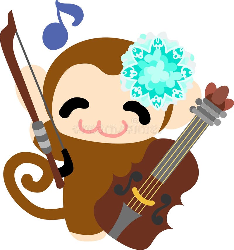 Monkey Violin Stock Illustrations – 57 Monkey Violin Stock ...