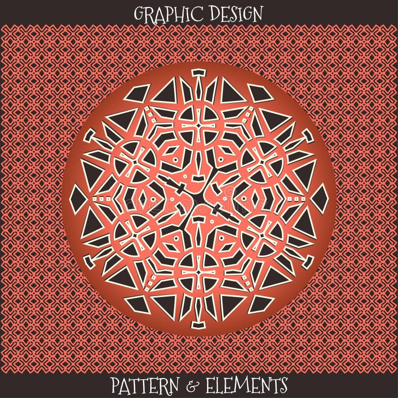 Pretty Pattern stock vector. Illustration of organic - 42920567