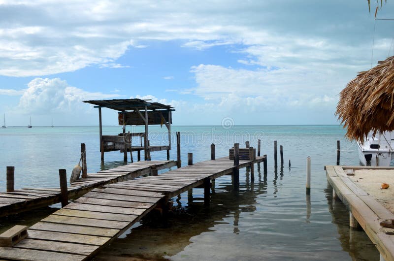 Pretty Pier stock photo. Image of caribbean, fishing - 86676386