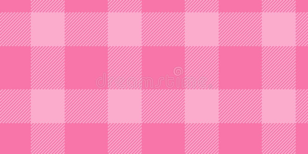Pretty Pink Gingham Check Pattern. Perfect for Backgrounds, Textiles ...
