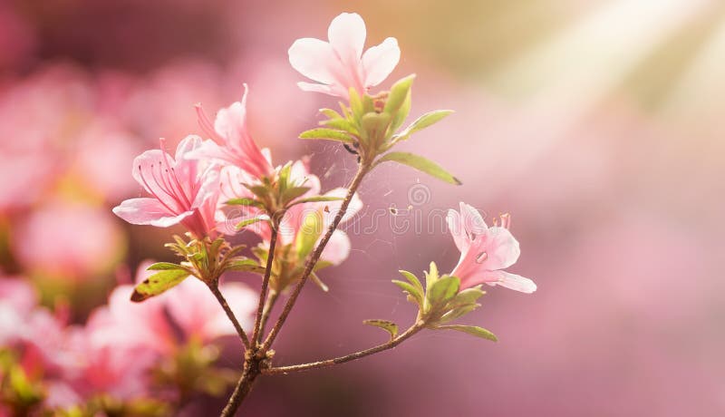 Pretty pink spring flowers stock photo. Image of colorful - 70838988