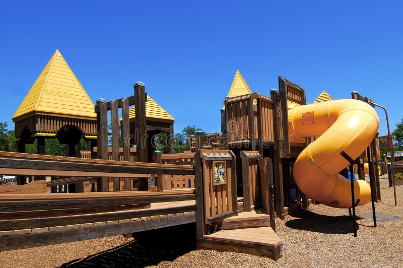 Pretty Playground stock photo. Image of outside, childhood - 5355530