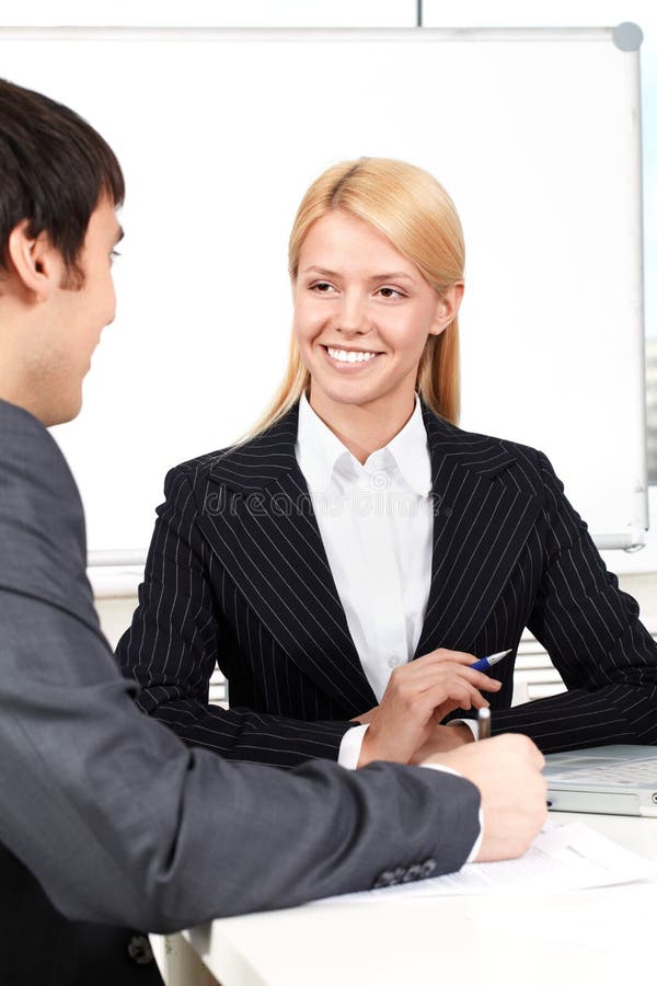 Pretty secretary stock photo. Image of group, communication - 20880196