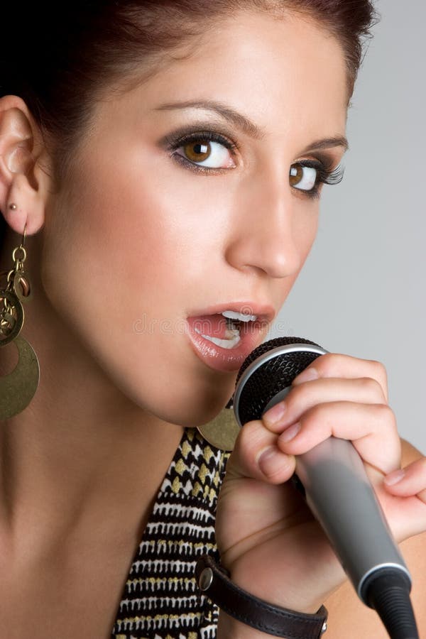Hispanic Singer stock photo. Image of latin, sing, girls - 12613662