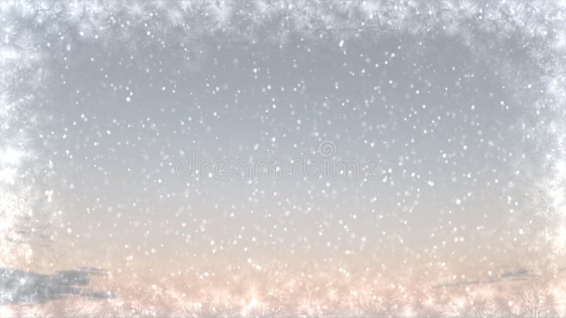 Pretty Snow on Clouds on Sky Background - Photo of Nature Stock Photo ...