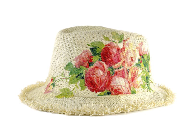 Pretty straw hat stock photo. Image of head, pretty - 174140466