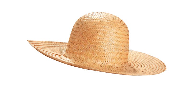 Beach Hat Top View Isolated Set. Pretty Straw Hats with Ribbon and Bow ...
