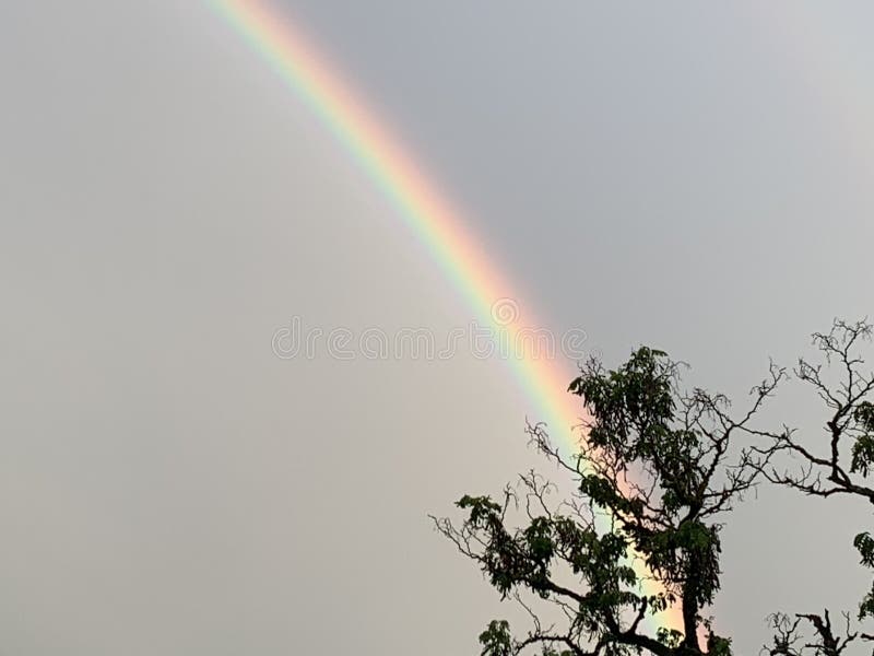 Rainbow stock photo. Image of strong, switzerland, city - 187440268